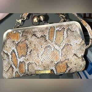 Jessica Simpson | Bags | Jessica Simpson Nwot Snake Embossed ...